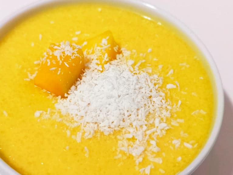 Crema de mango, ¡descubre un postre healthy y delicioso!